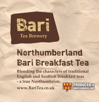 Northumberland Bari Breakfast Tea WELCOME packs TRADE | Bari Tea Brewery